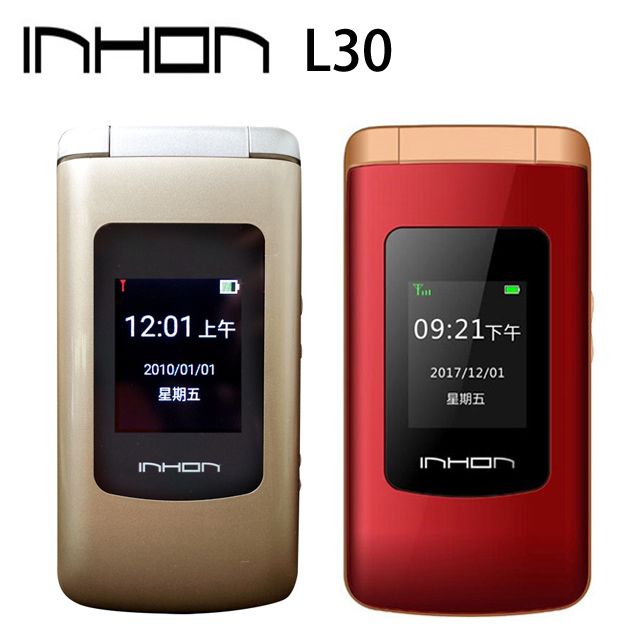 INHON L30 摺疊4G手機 - PChome 24h購物