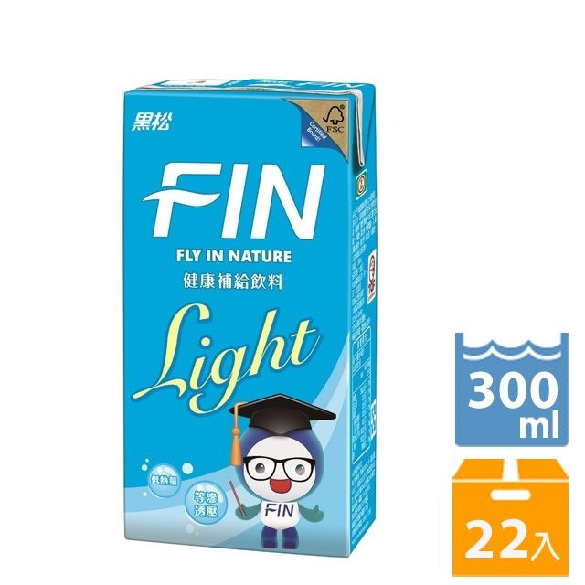 《FIN》健康補給飲料-Light低熱量300ml(24入/箱) - PChome 24h購物