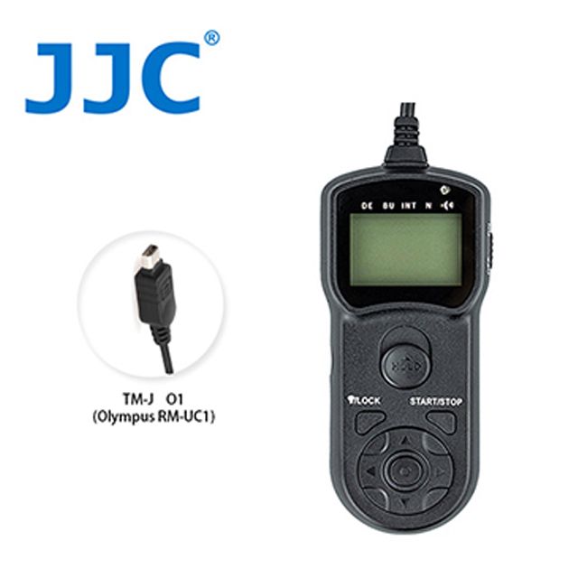 JJC TM-J 液晶定時快門線 O1(Olympus RM-UC1) 採用特殊模具製作 - PChome 24h購物