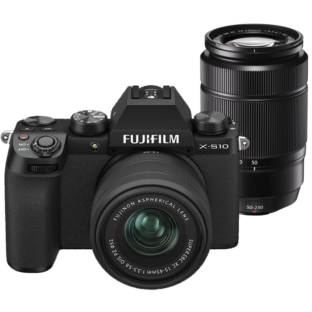FUJIFILM 富士 X-S10 15-45mm+50-230mm (中文平輸) - PChome 24h購物