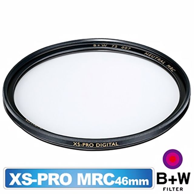 b+w 《 XS-Pro 007 46mm》 XS-Pro 46mm Digital 007 Clear Filter MRC nano 純淨濾鏡超薄高硬度奈米鍍膜 - PChome 24h購物