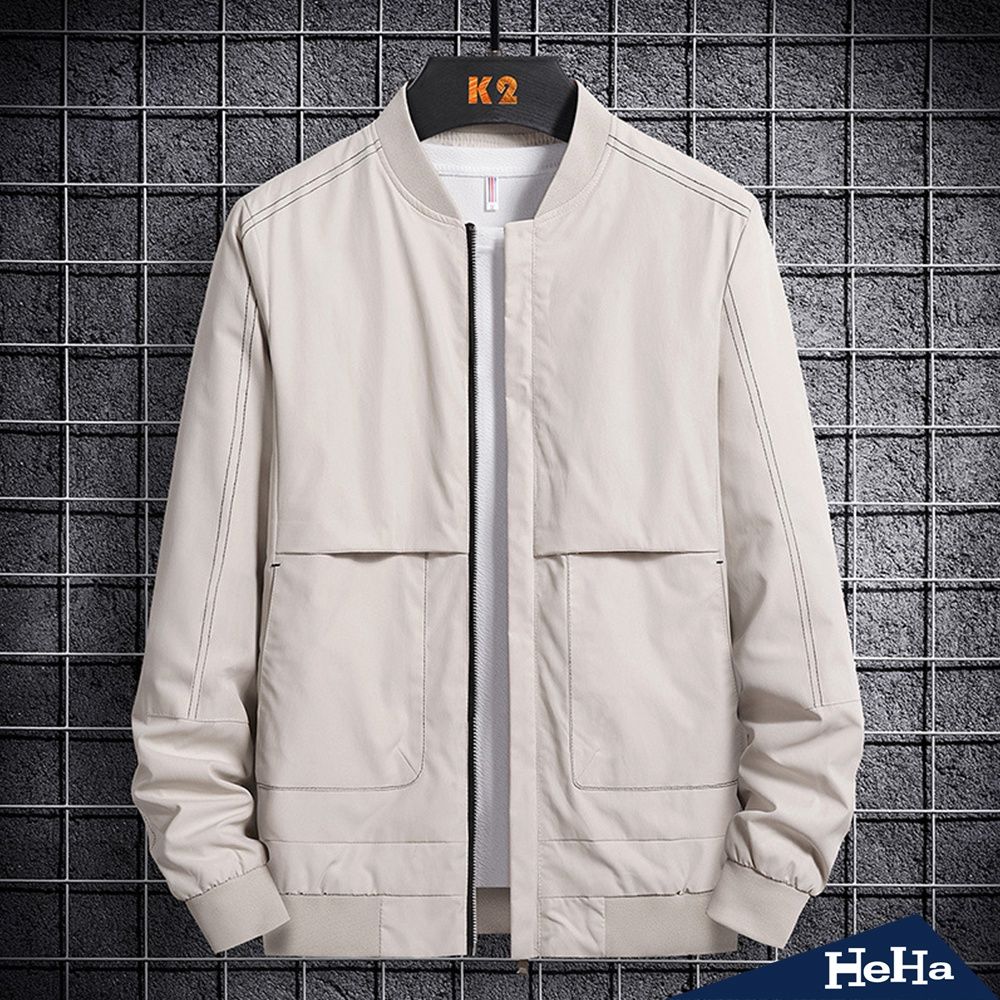 M-8XL 立領車線夾克外套 兩色-HeHa - PChome 24h購物