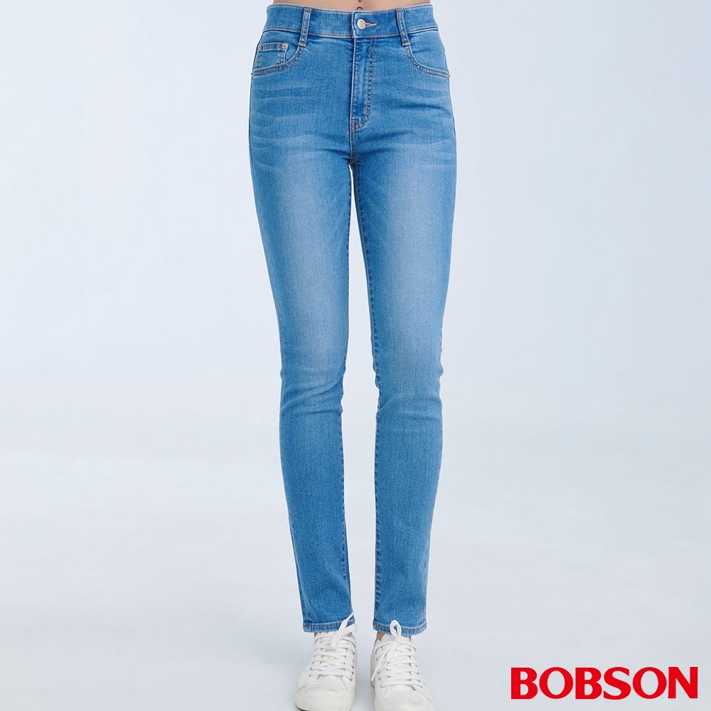 BOBSON 女款AI體控窄管褲 (8258-58) - PChome 24h購物