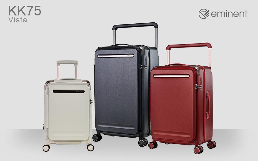 EMINENT 萬國通路 品牌旗艦館 - 20吋 Vista 上掀式煞車輪防爆拉鍊箱 KK75 - PChome 24h購物
