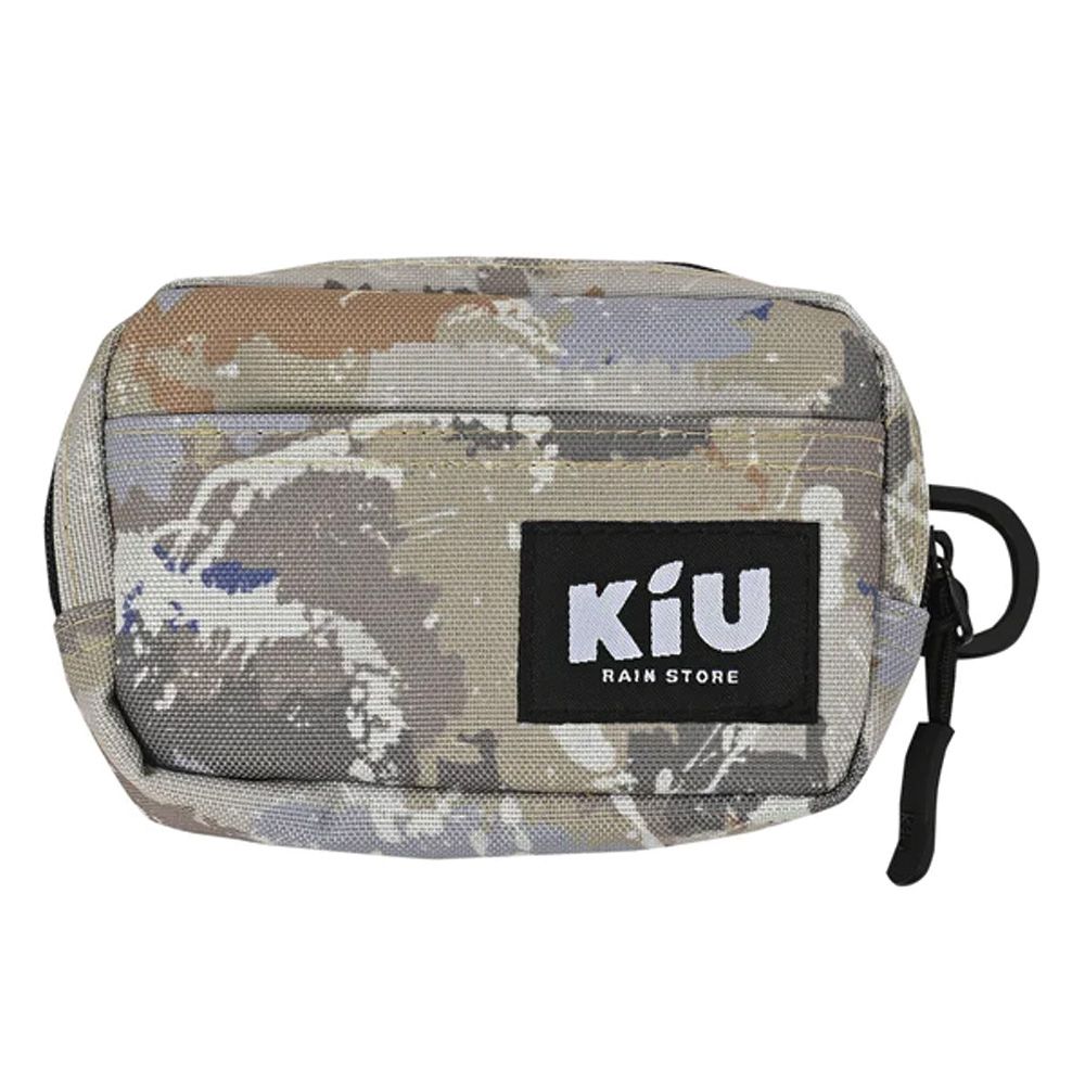 KiU 日本KiU 292-509 噴墨迷彩 戶外活動必備~快速取物, D型環, 防水收納袋/鑰匙包 - PChome 24h購物