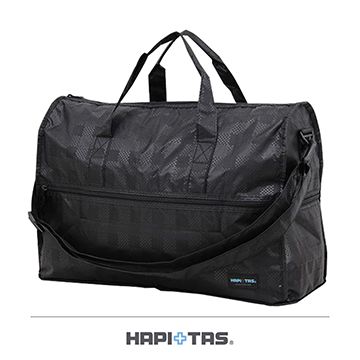 HAPITAS H0002 日本摺疊旅行袋(小)-128 黑色格紋 - PChome 24h購物