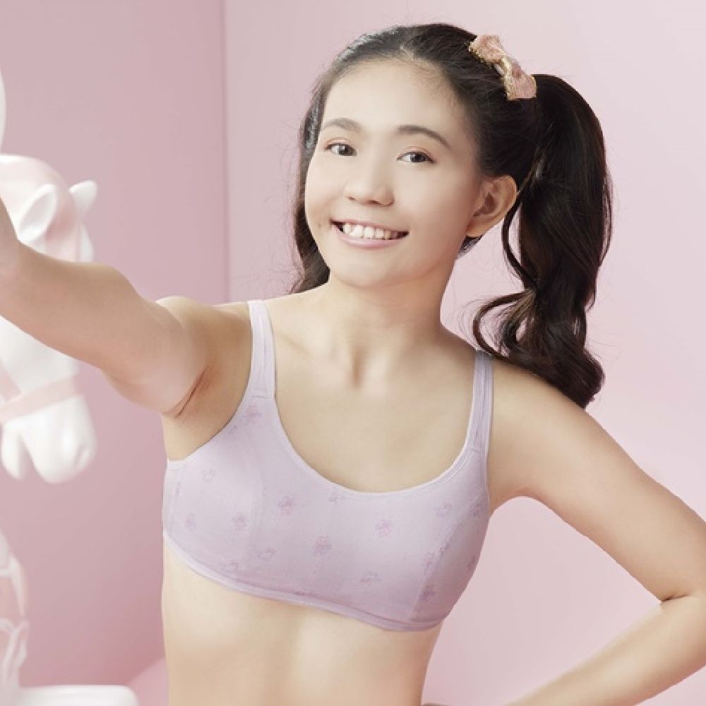 BeenTeen 嬪婷 【BeenTeen】學生系列-有氧牛奶纖維 AA70-85罩杯第二階段內衣(夢幻粉)-BB1661L6 - PChome 24h購物