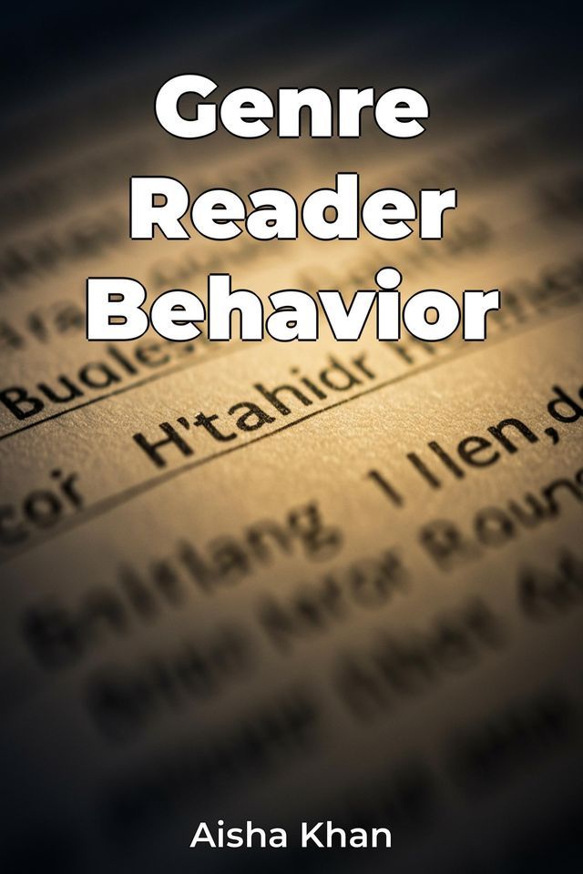Genre Reader Behavior(Kobo/電子書) - PChome 24h購物
