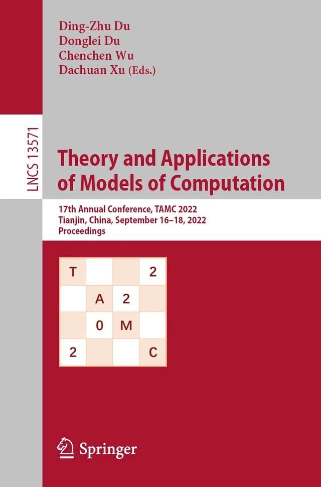 Theory and Applications of Models of Computation(Kobo/電子書) - PChome 24h購物