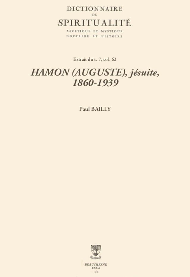 HAMON (AUGUSTE), jésuite, 1860-1939 - PChome 24h購物