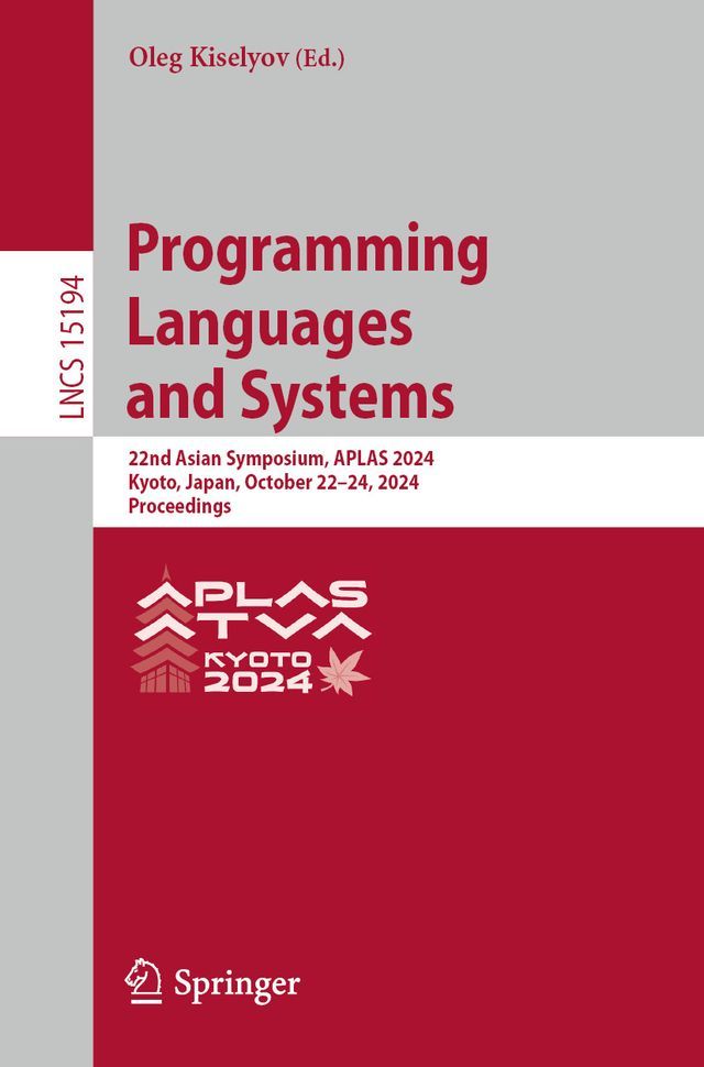 Programming Languages and Systems(Kobo/電子書) - PChome 24h購物