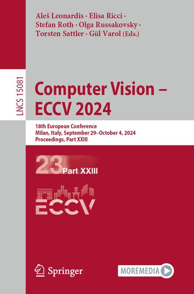 Computer Vision – ECCV 2024(Kobo/電子書) - PChome 24h購物