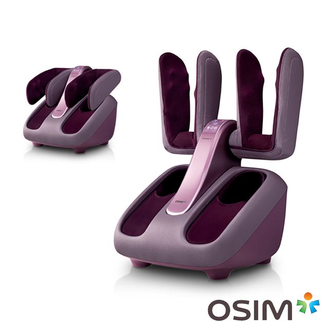 OSIM OS-393 腿樂樂2 美腿機/腳底按摩/恆溫熱風 紫色 - PChome 24h購物