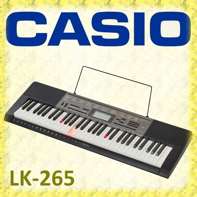 CASIO 卡西歐 標準61鍵可攜式魔光款電子琴 LK-265 / 公司貨保固 - PChome 24h購物