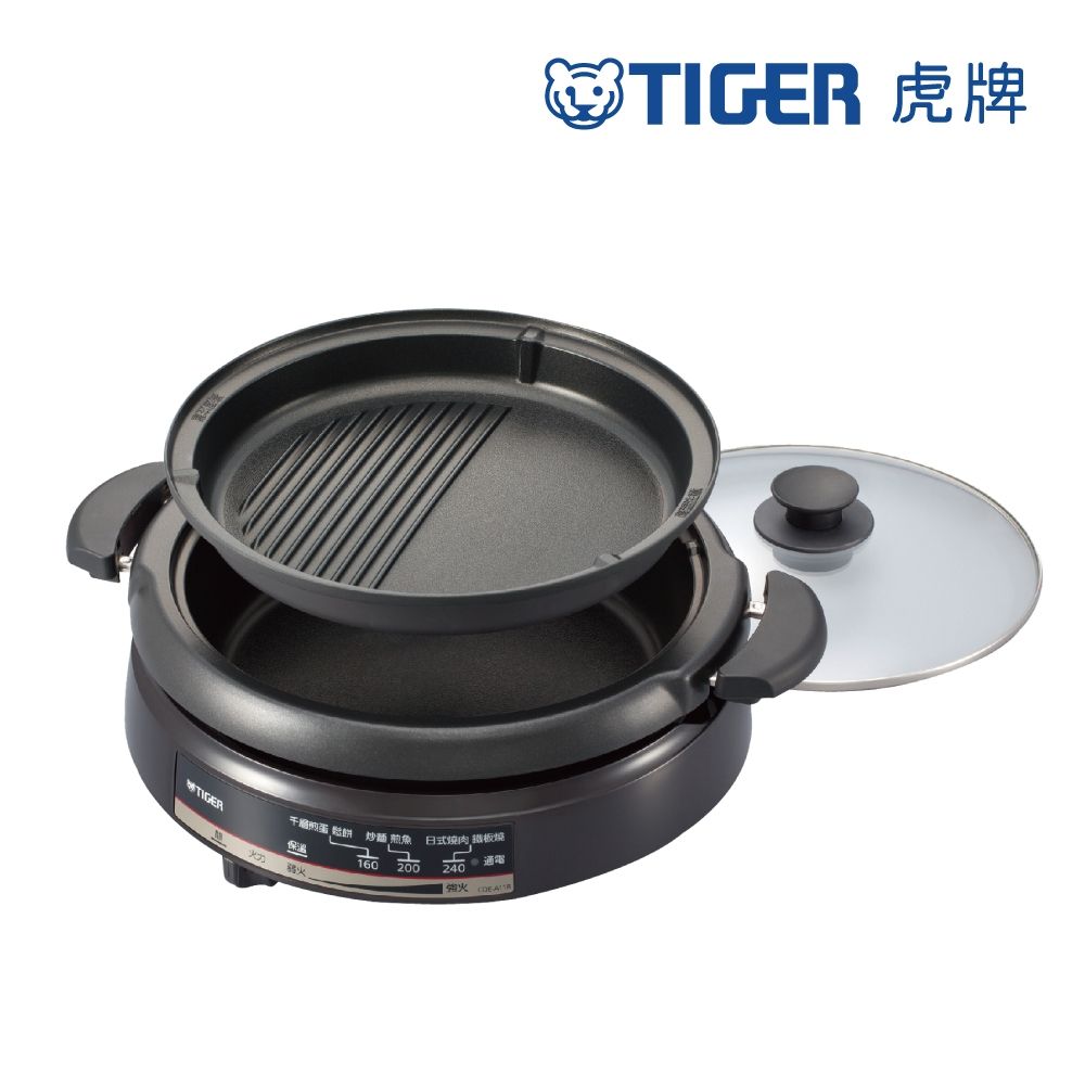 TIGER 虎牌 3.5L多功能鐵板電火鍋 CQE-A11R - PChome 24h購物