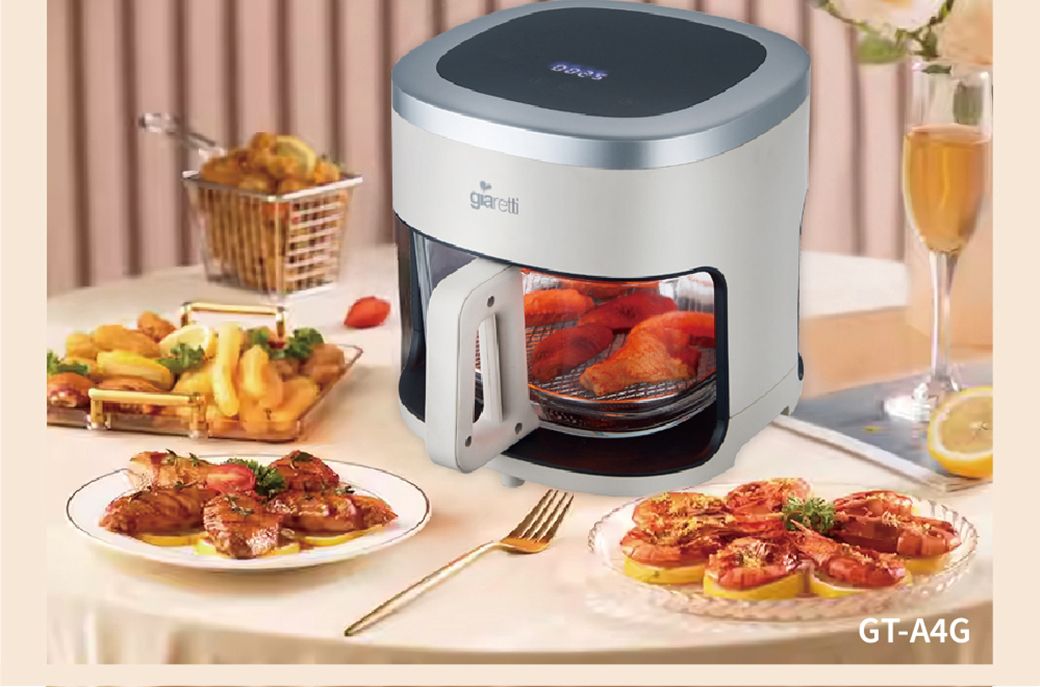 Giaretti 義大利珈樂堤 4.5L玻璃氣炸鍋(GT-A4G) - PChome 24h購物