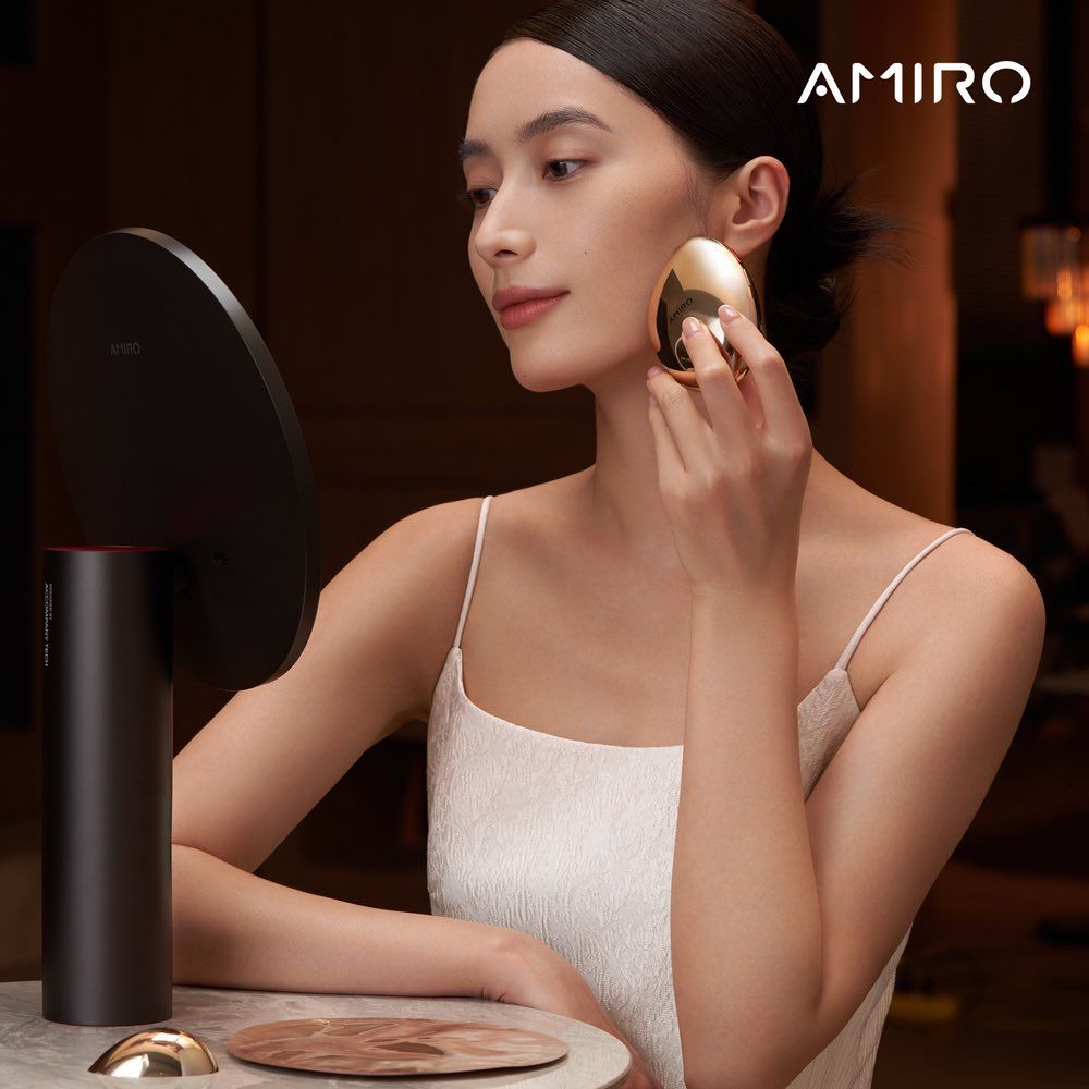 【AMIRO】S1 時光機黃金點陣美容儀(贈專用凝膠1條+贈專用塑顏面膜4片) - PChome 24h購物