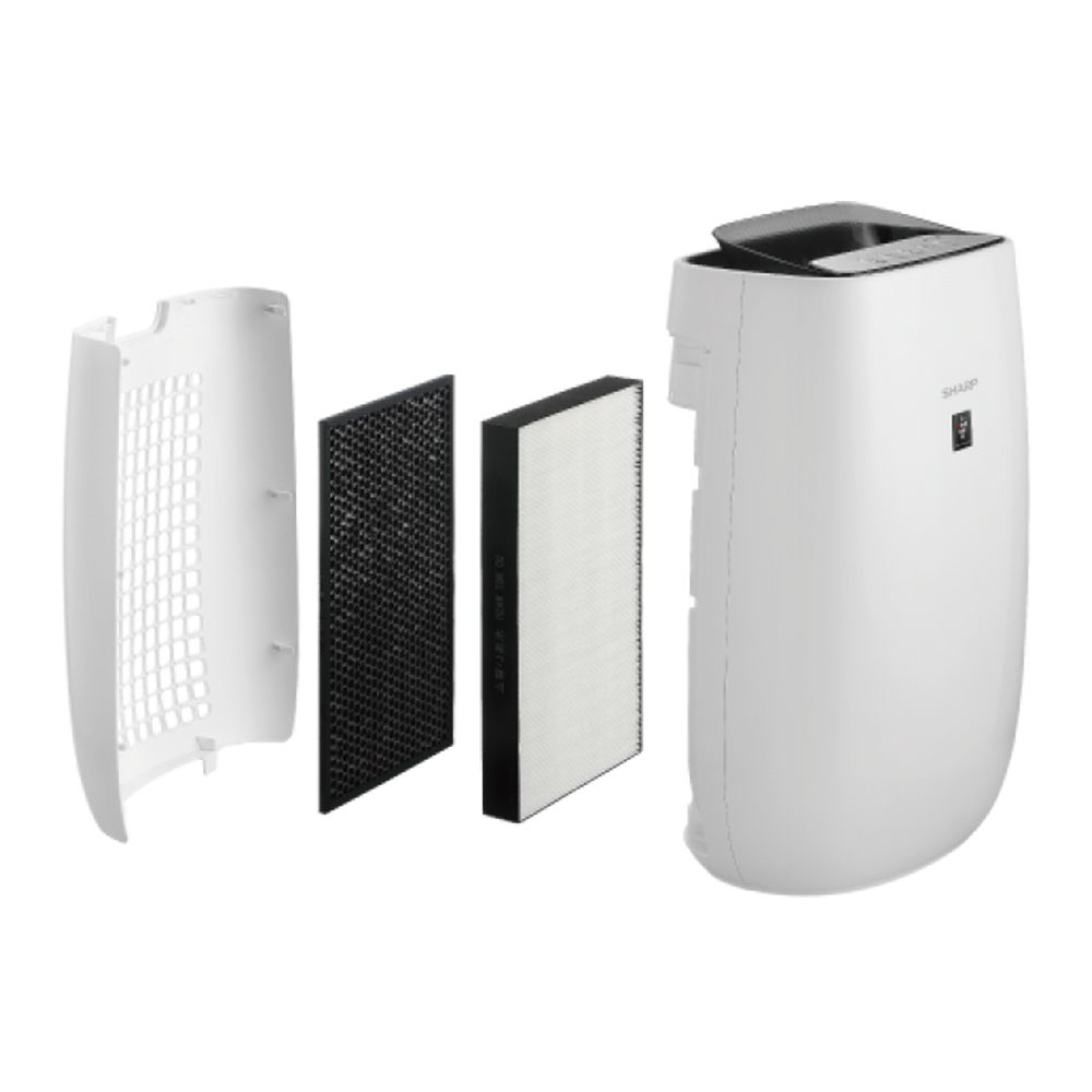 SHARP 夏普 10坪圓嘟嘟空氣清淨機 雞蛋白 FU-J41T-W - PChome 24h購物