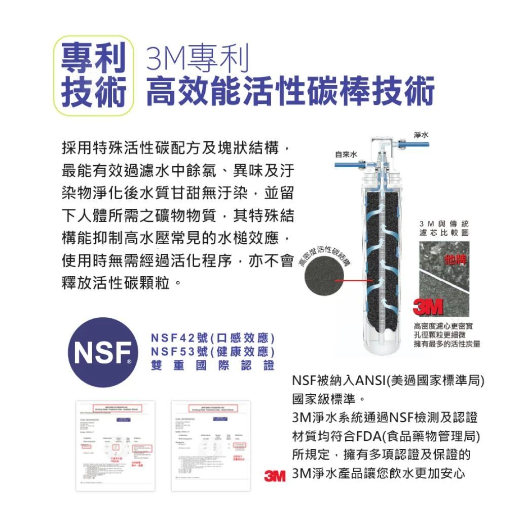 3M -9812X-0.5微米 除氯 除鉛濾芯(美國原裝進口) - PChome 24h購物