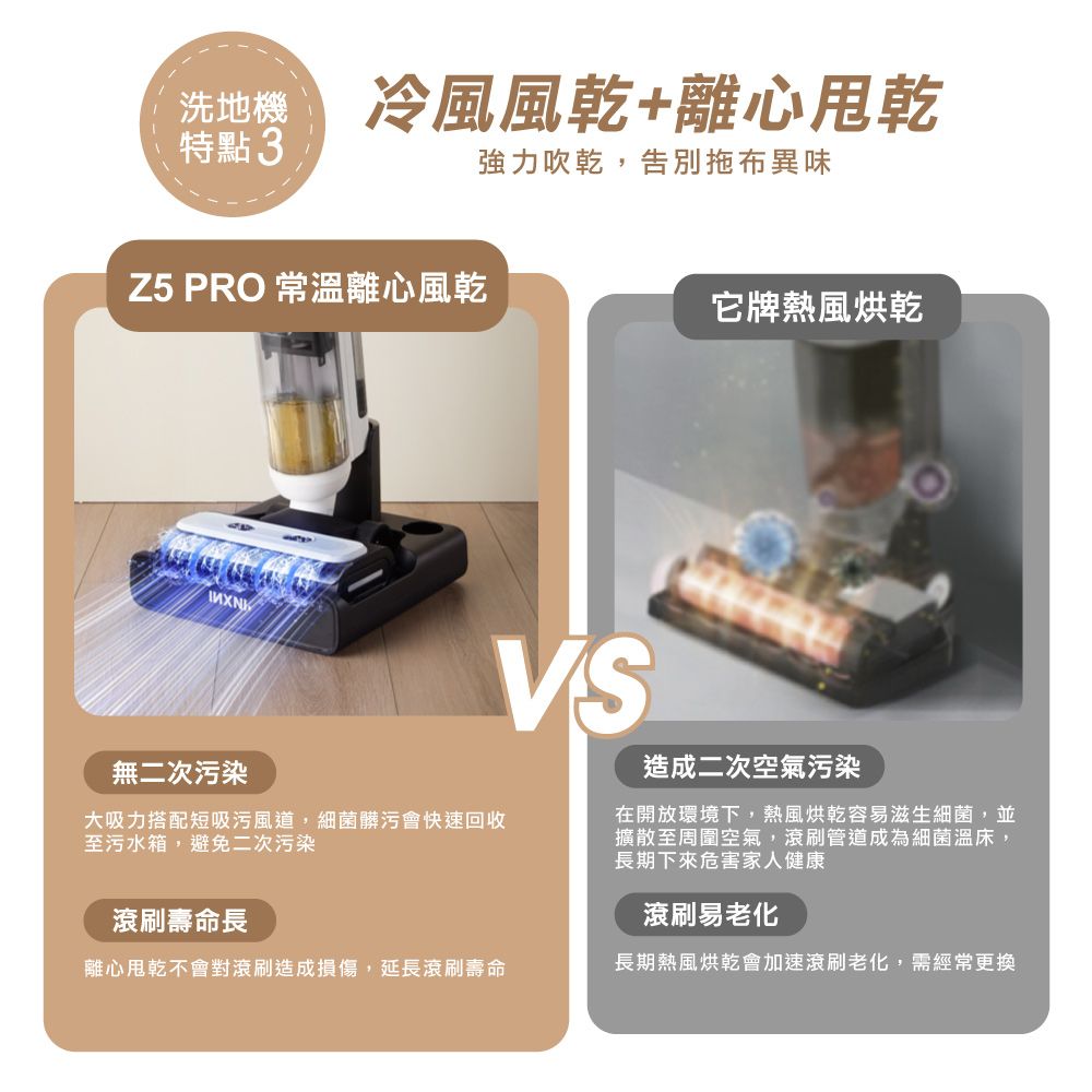 (9成新福利品)INXNI 以內 Z5PRO 小金剛 全能型除蟎除菌洗地機｜手持吸塵器 - PChome 24h購物