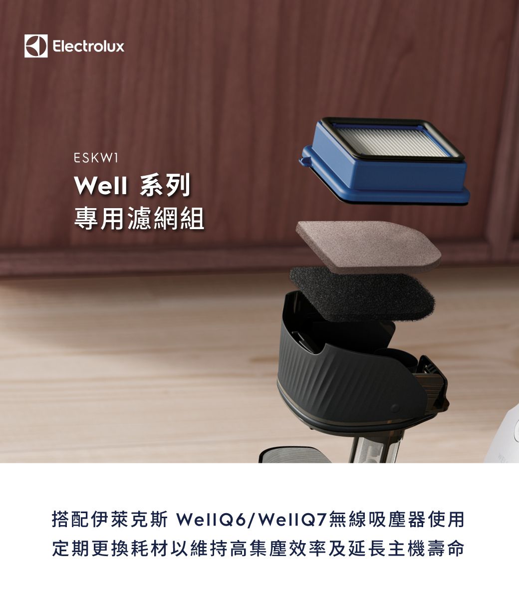 【Electrolux 伊萊克斯】Well Q6/Q7 專用濾網組(ESKW1) - PChome 24h購物