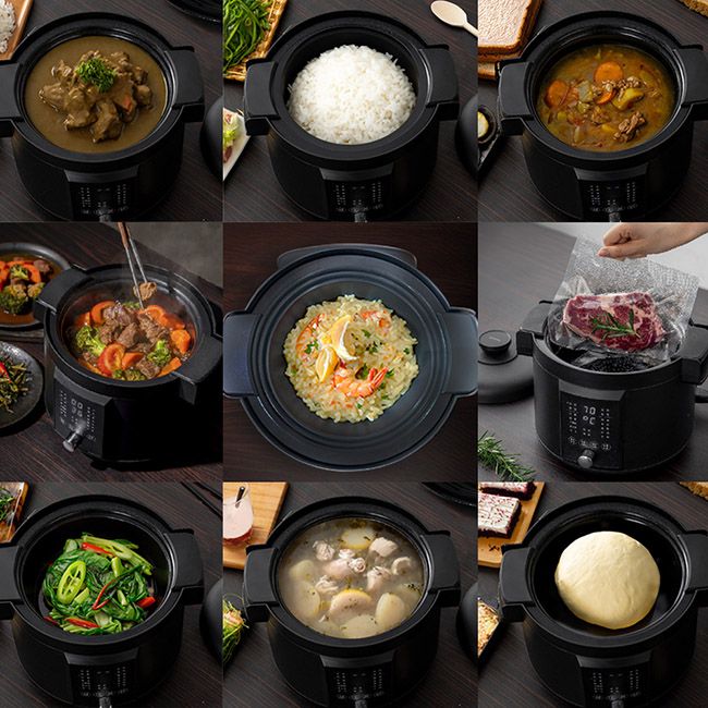 KINYO 2.2L智慧IH琺瑯鑄鐵電子鍋/壓力鍋/萬用鍋-PCO2700(11種炊煮模式) - PChome 24h購物