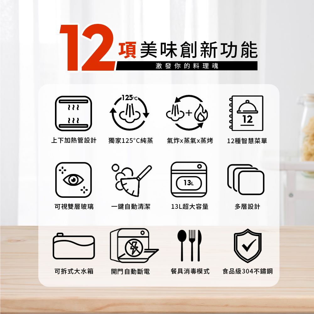 Arlink 獨特 蒸氣烤 13公升 蒸氣氣炸烤箱 SB10陳霆真情推薦(氣炸烤箱/蒸氣/蒸氣烤箱/蒸氣氣炸/烘焙烤箱) - PChome 24h購物