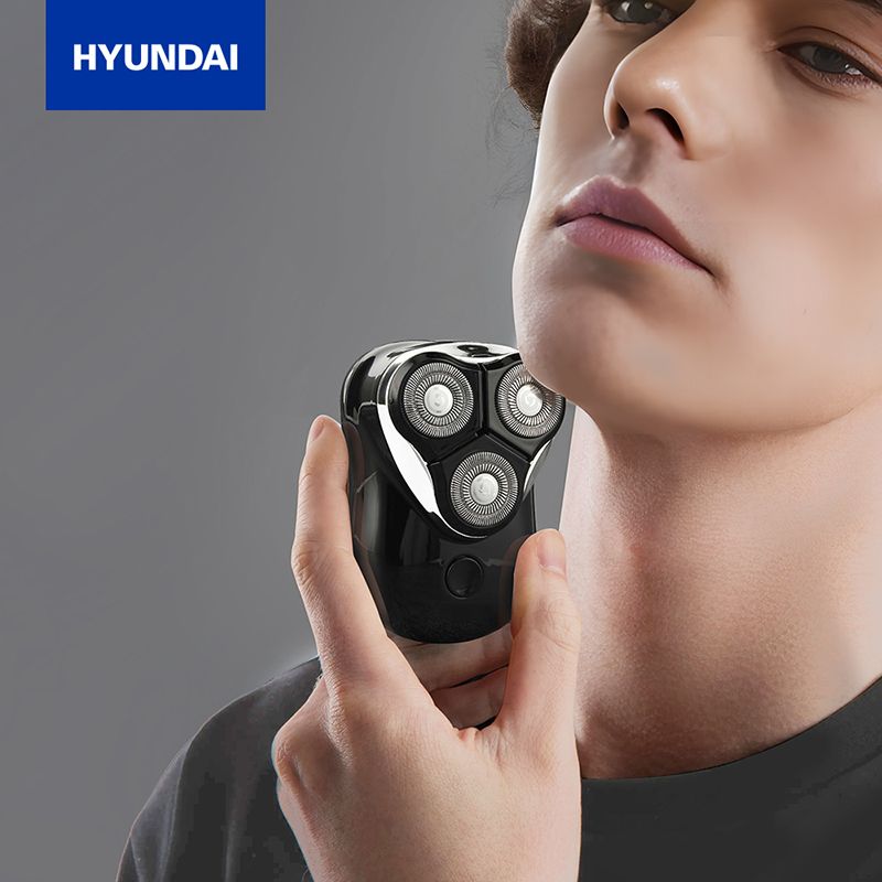 HYUNDAI 現代 HD-PHT-047 三刀頭迷你電鬍刀-黑 - PChome 24h購物