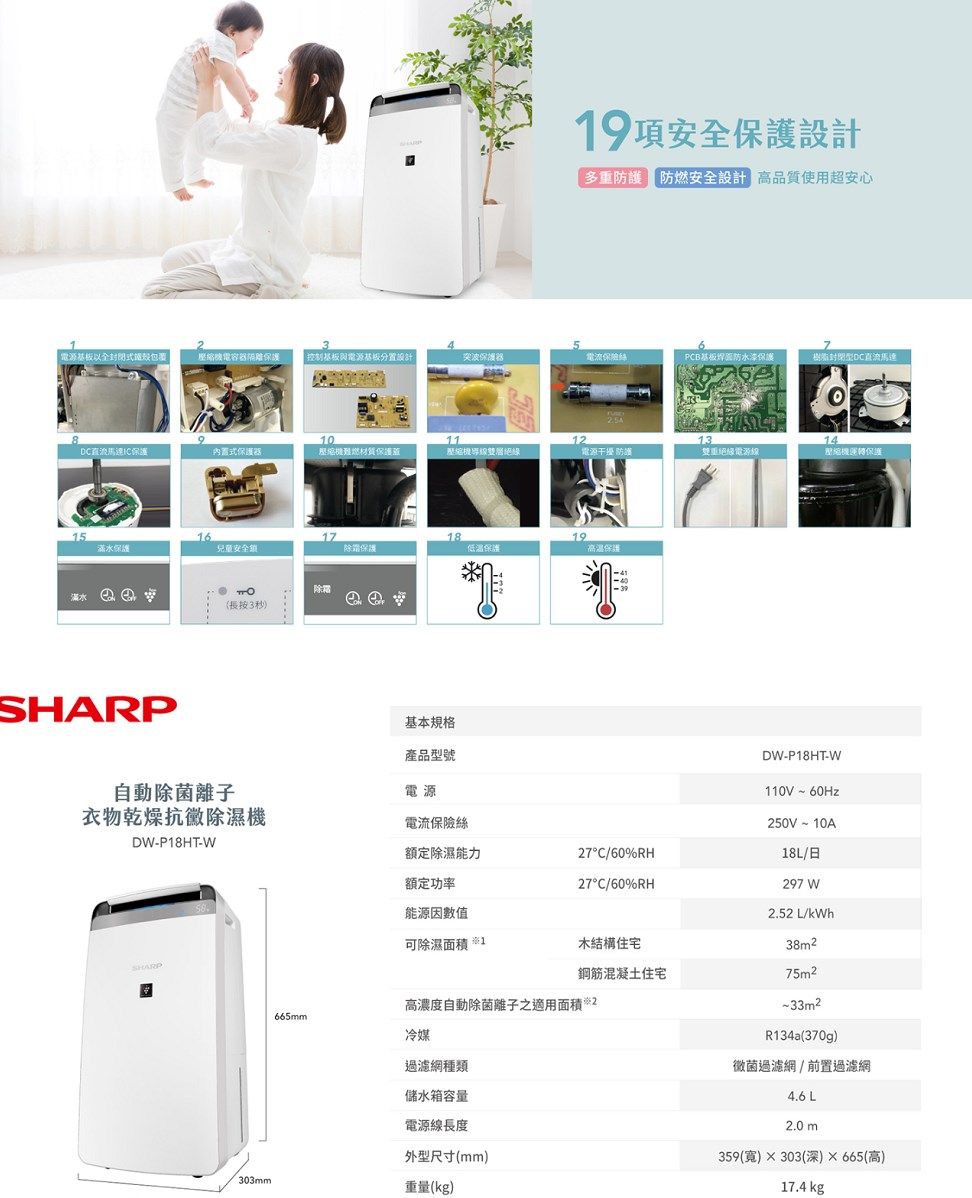 SHARP 夏普 Purefit空氣美學 自動除菌離子空氣清淨機 FP-S90T - PChome 24h購物