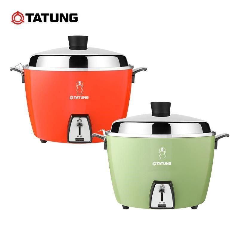 TATUNG 大同 【南紡購物中心】 10人份 不鏽鋼電鍋 TAC-10L-DCRU/DCGU 寶寶多彩系列 簡配版 - PChome 24h購物