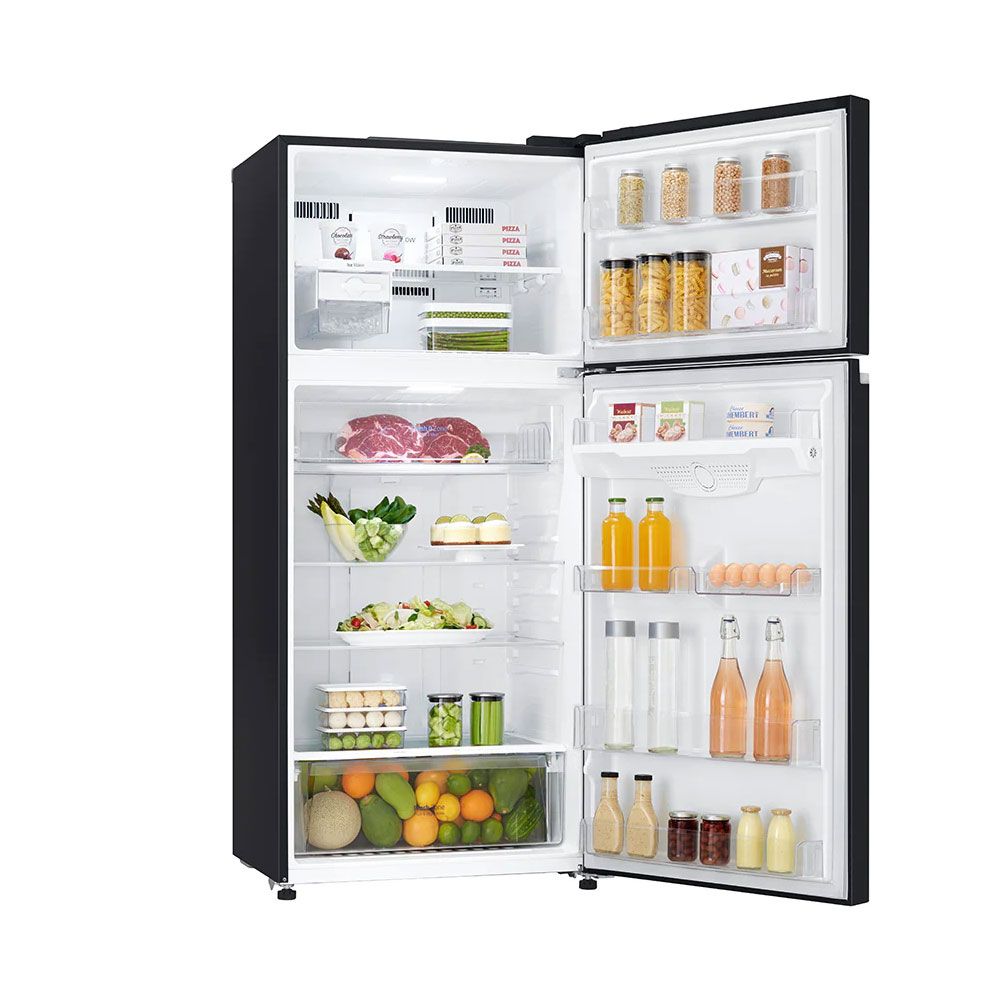 Lg 樂金 525公升變頻雙門冰箱gn Hl567gbn 鏡面曜石黑 Pchome 24h購物
