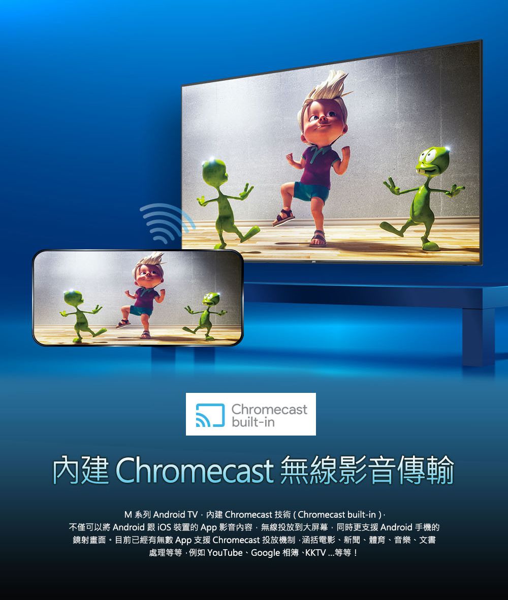 JVC 65吋Google認證4K HDR連網液晶顯示器65M - PChome 24h購物