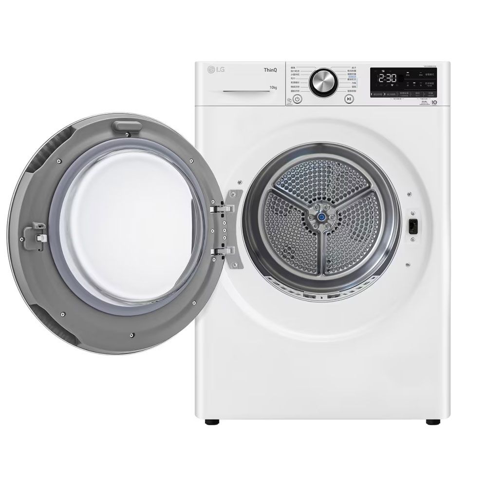 LG 樂金 10公斤熱泵除濕式免曬衣乾衣機 WR-100VW - PChome 24h購物