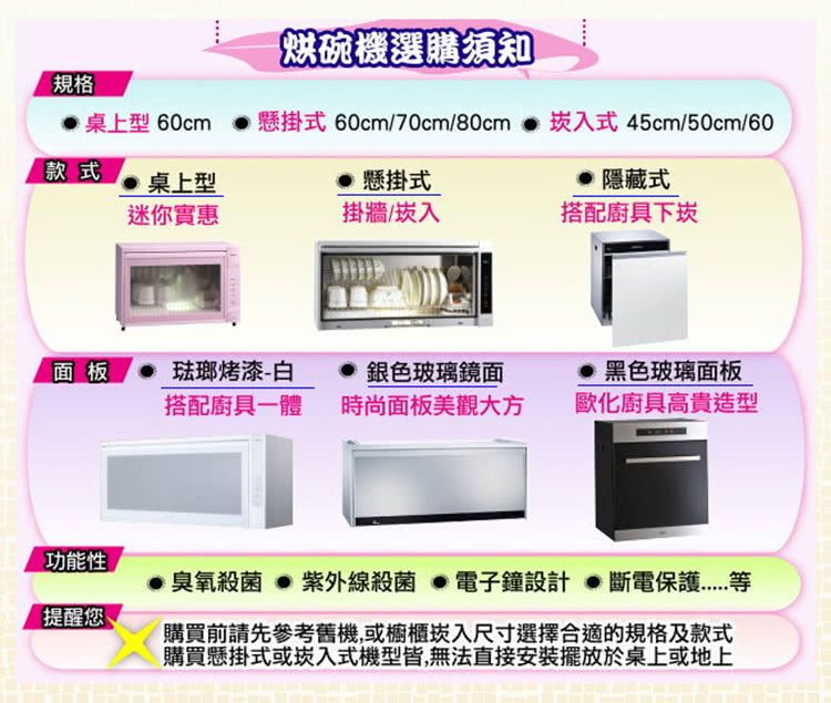 喜特麗 JT-3016Q 嵌門板落地式烘碗機(60CM) - PChome 24h購物