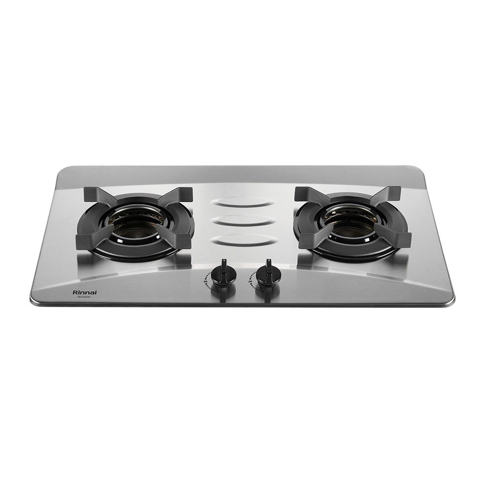 Rinnai 林內 檯面式內焰不鏽鋼雙口爐RB-N2601S(原廠安裝) - PChome 24h購物