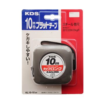 KDS 膠囊式鋼捲尺10M/10mm(全公分) KL10-10BP - PChome 24h購物