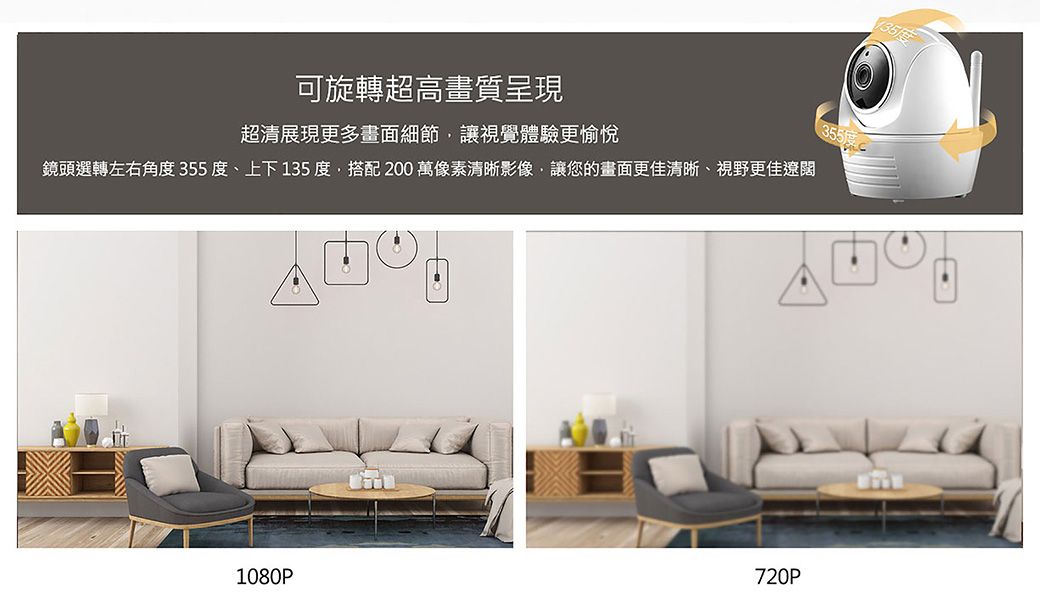 ALC 【美國品牌原裝進口】 美國 AWF23旋轉FHD無線網路攝影機 - PChome 24h購物