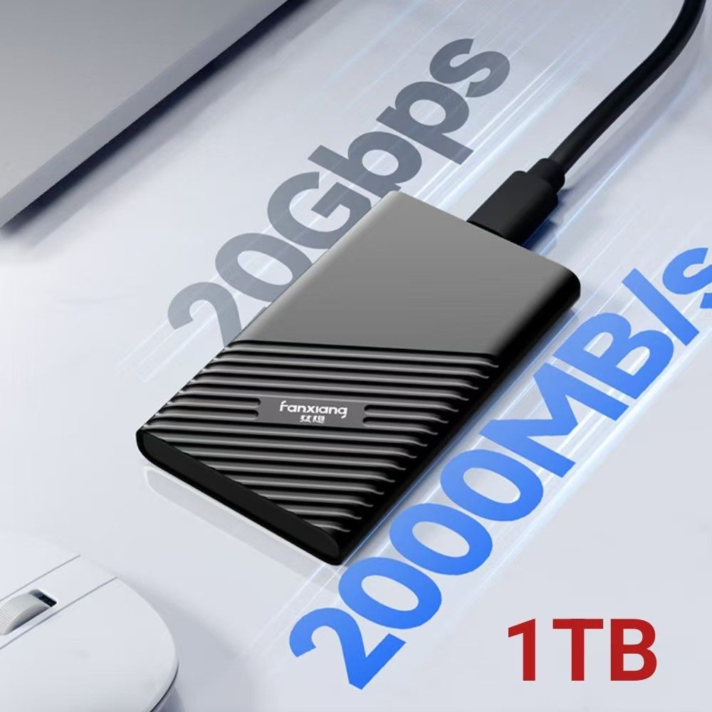 FANXIANG 梵想 1TB USB3.2Gen2x2 Type-C外接式固態硬碟SSD手機電腦兩用 讀速2000MB/s保固5年 - PChome 24h購物