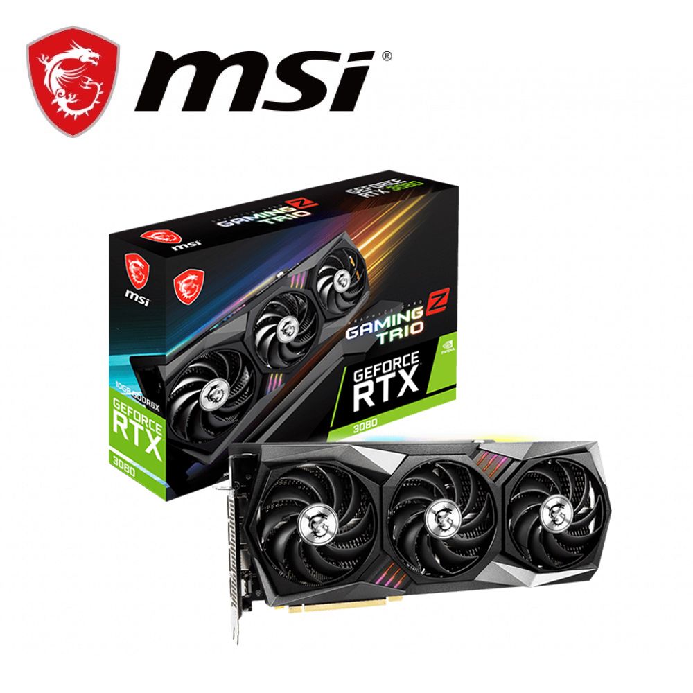 微星 RTX 3080 GAMING Z TRIO 10G 顯示卡+微星 Z590 UNIFY 主機板 - PChome 24h購物