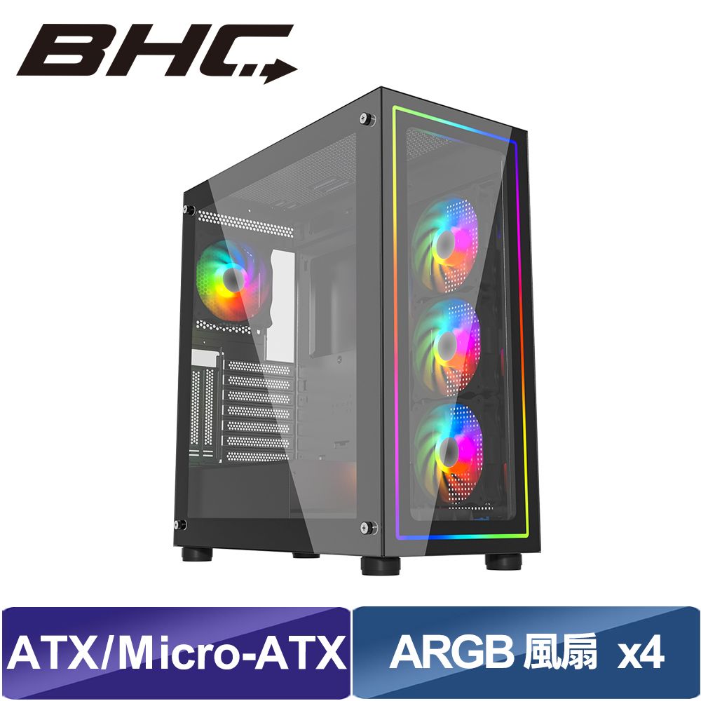 【BHC 秉鑫電腦】290XL-6 電腦機箱 黑色 - PChome 24h購物