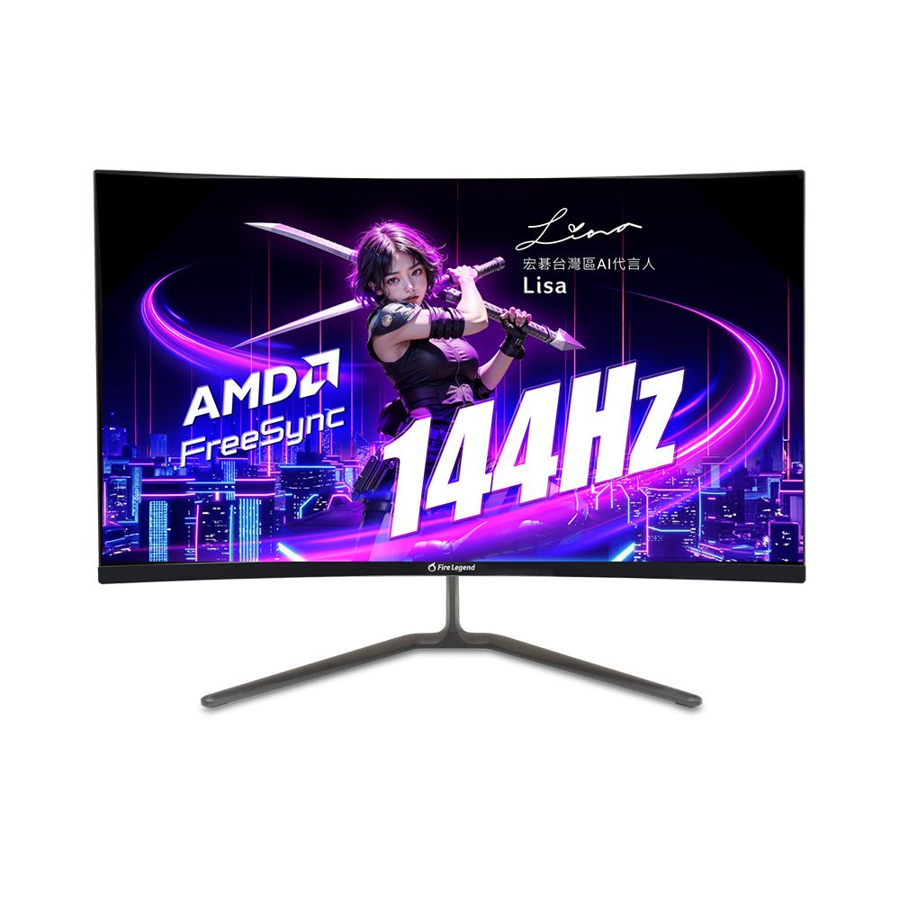 ACER 宏碁 AOPEN 27HC5R P0 曲面螢幕(27型/FHD/144Hz/1ms/HDMI/DP/VA) - PChome 24h購物