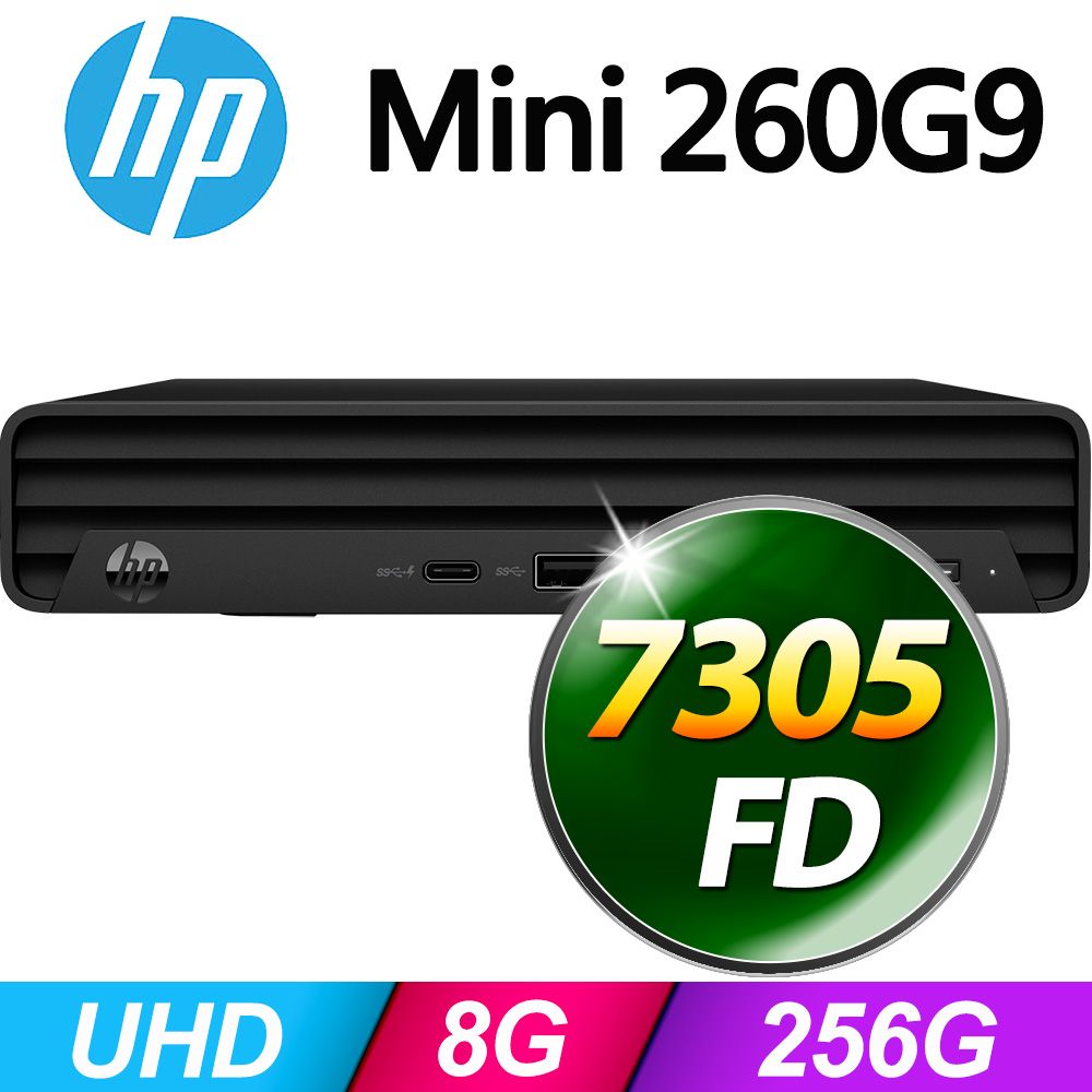 HP 惠普 260 G9 Mini - PChome 24h購物