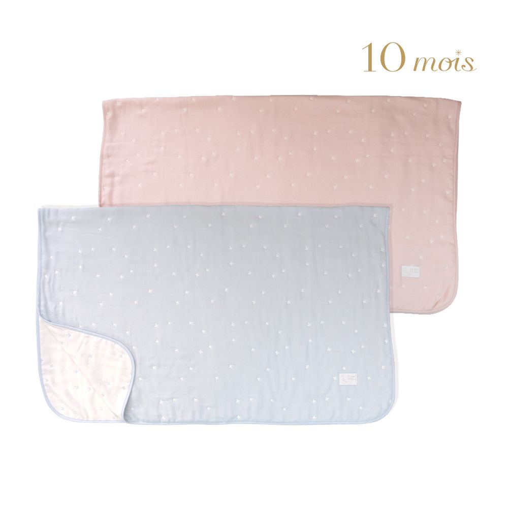 10mois 十字星彩六層紗被(L) - PChome 24h購物