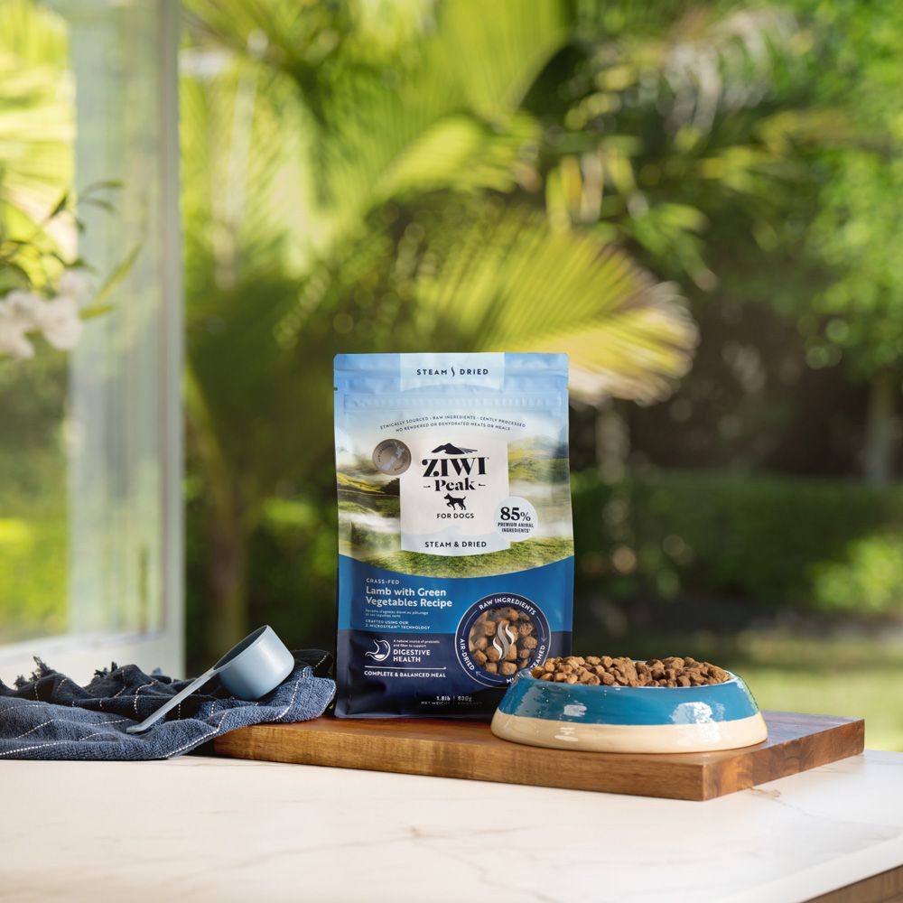 ZiwiPeak 巔峰 微蒸狗飼料 800g 乾式熟成 口味任選 (狗飼料 鮮肉糧 乾式熟成 高含肉量 低碳水 全齡狗) - PChome 24h購物