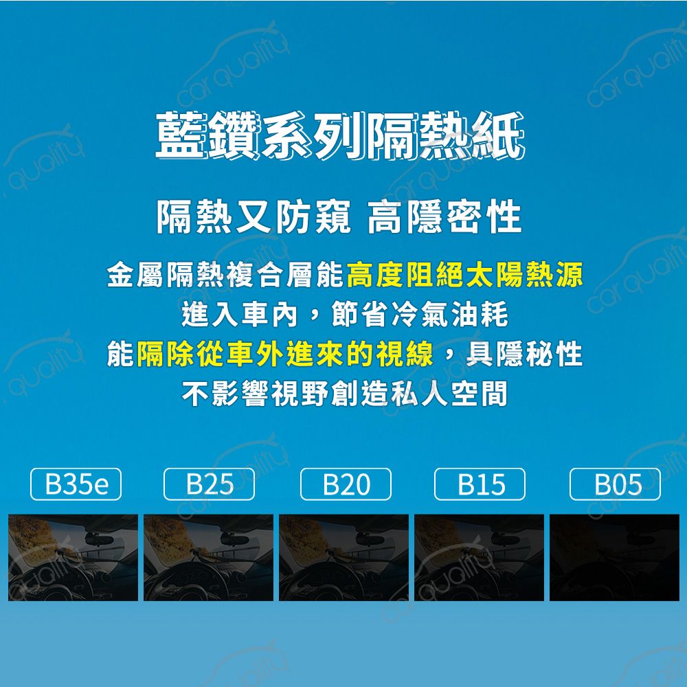 FSK 防窺抗UV隔熱紙 防爆膜冰鑽系列 前擋 送安裝 不含天窗 F70-F (車麗屋) - PChome 24h購物