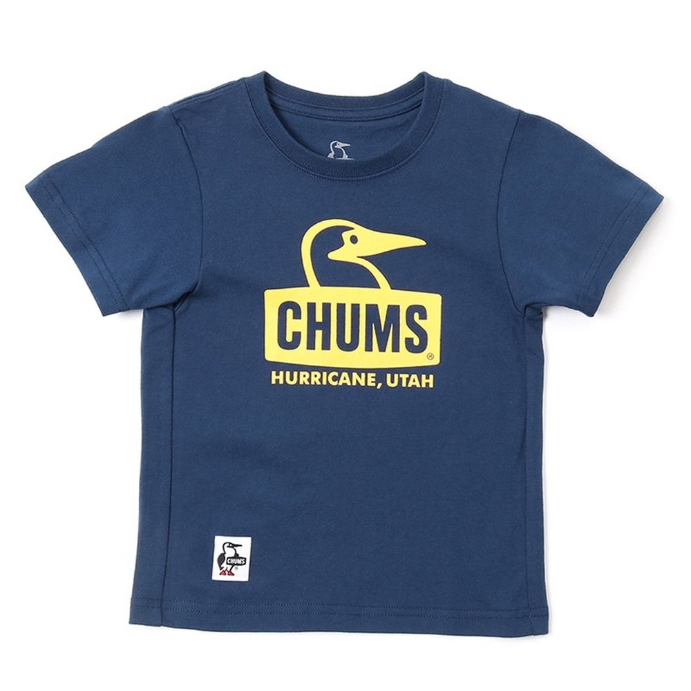 CHUMS Kids Booby Face T-Shirt 短袖上衣 中大童 深藍色-CH211281N015 - PChome 24h購物