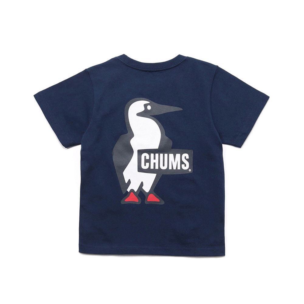 CHUMS Kids Booby Logo T-Shirt 短袖上衣 中大童 深藍色-CH211282N001 - PChome 24h購物