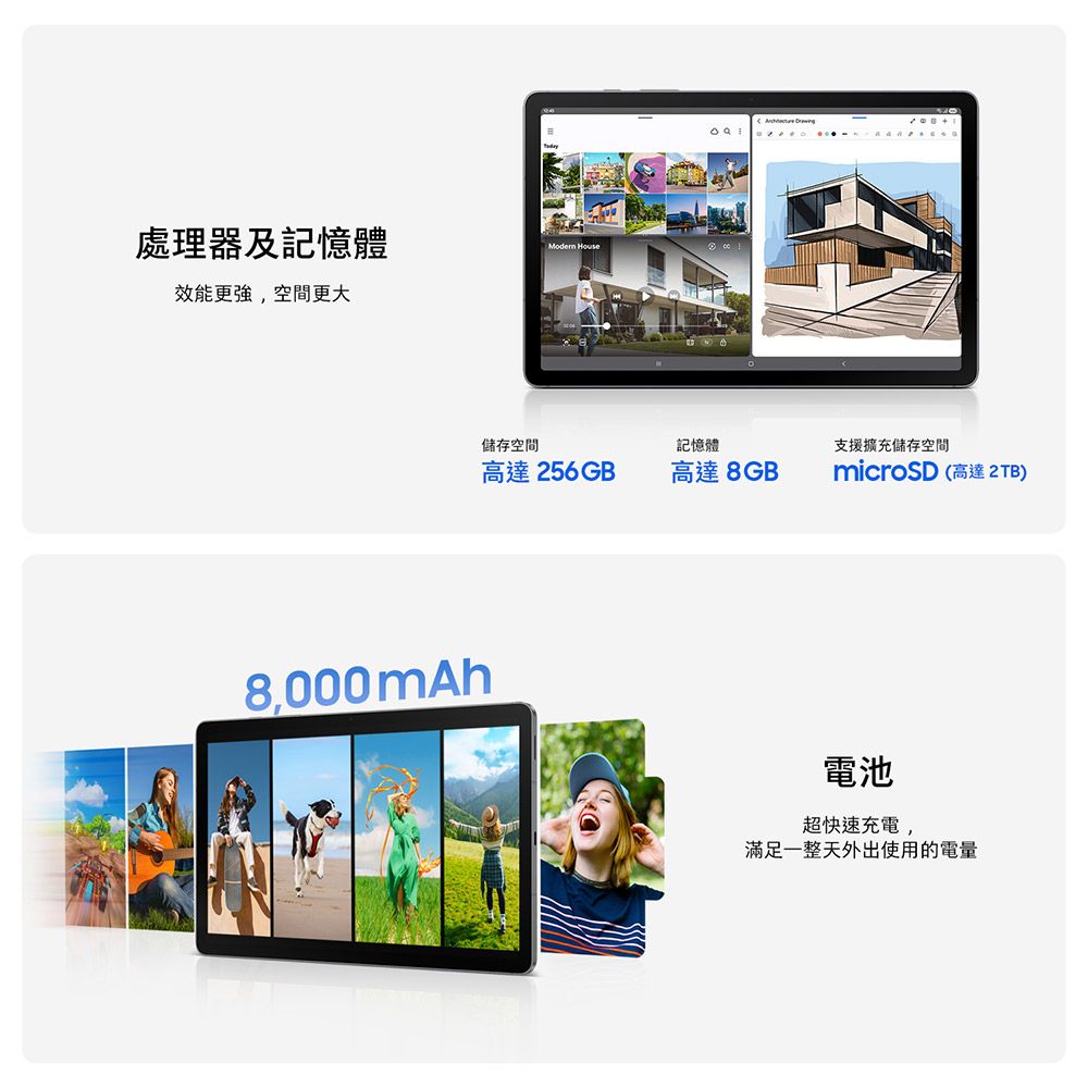 Samsung 三星 Galaxy Tab S10 Lite 5G SM-X406B 10.9吋平板電腦 (6G/128GB) - PChome 24h購物