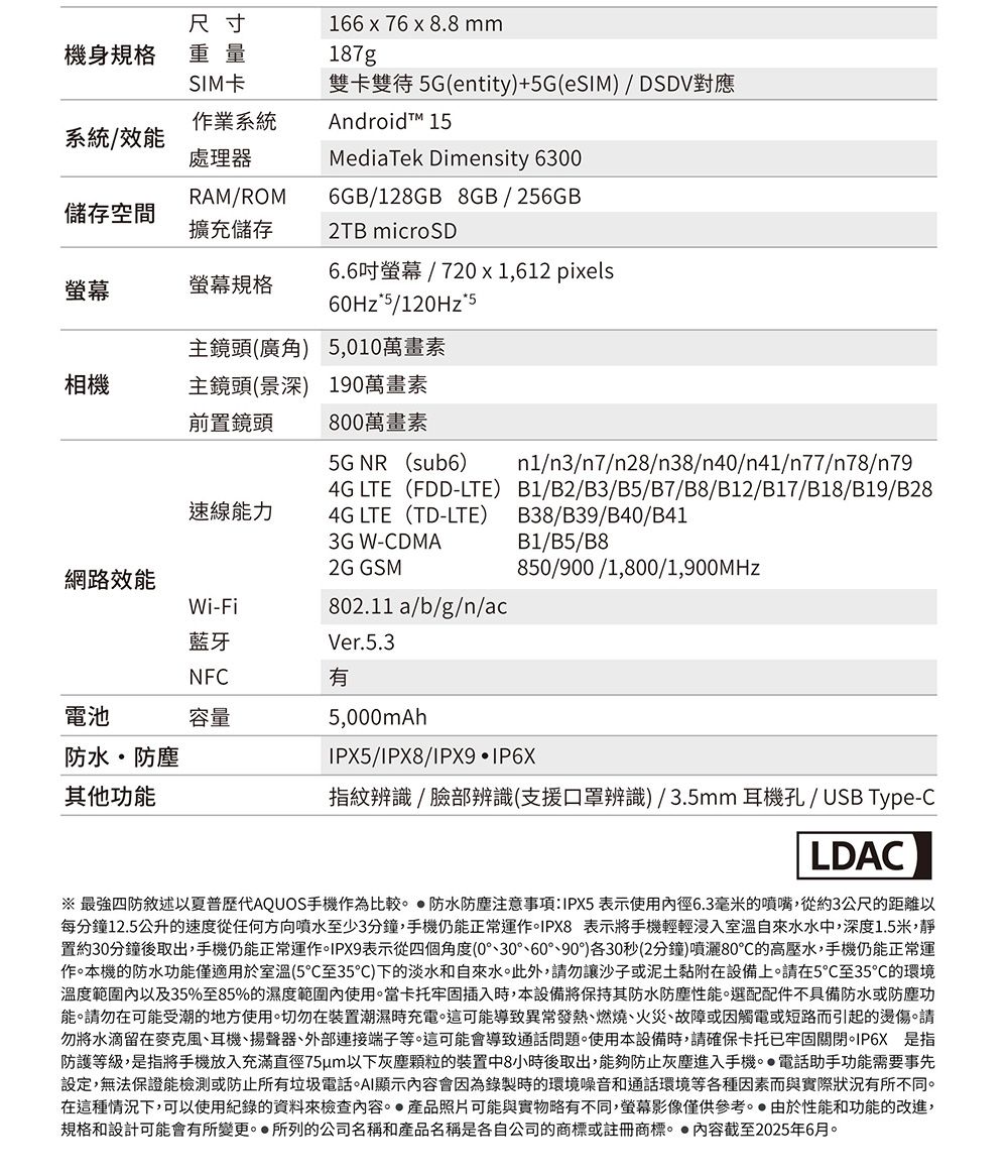 SHARP 夏普 AQUOS wish5 5G (6G/128G) - PChome 24h購物