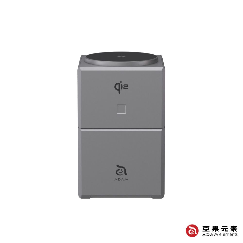 ADAM 亞果元素 Mag Qube Qi2 立方體智慧型三合一旅行磁吸無線充電座 - PChome 24h購物